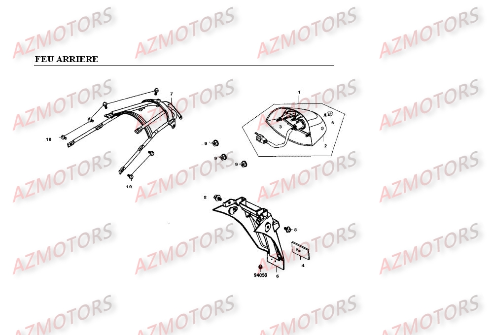 feu-arriere-pi-ces-kymco-neuves-pi-ces-moto-kymco-venox-250-4t-pi-ces